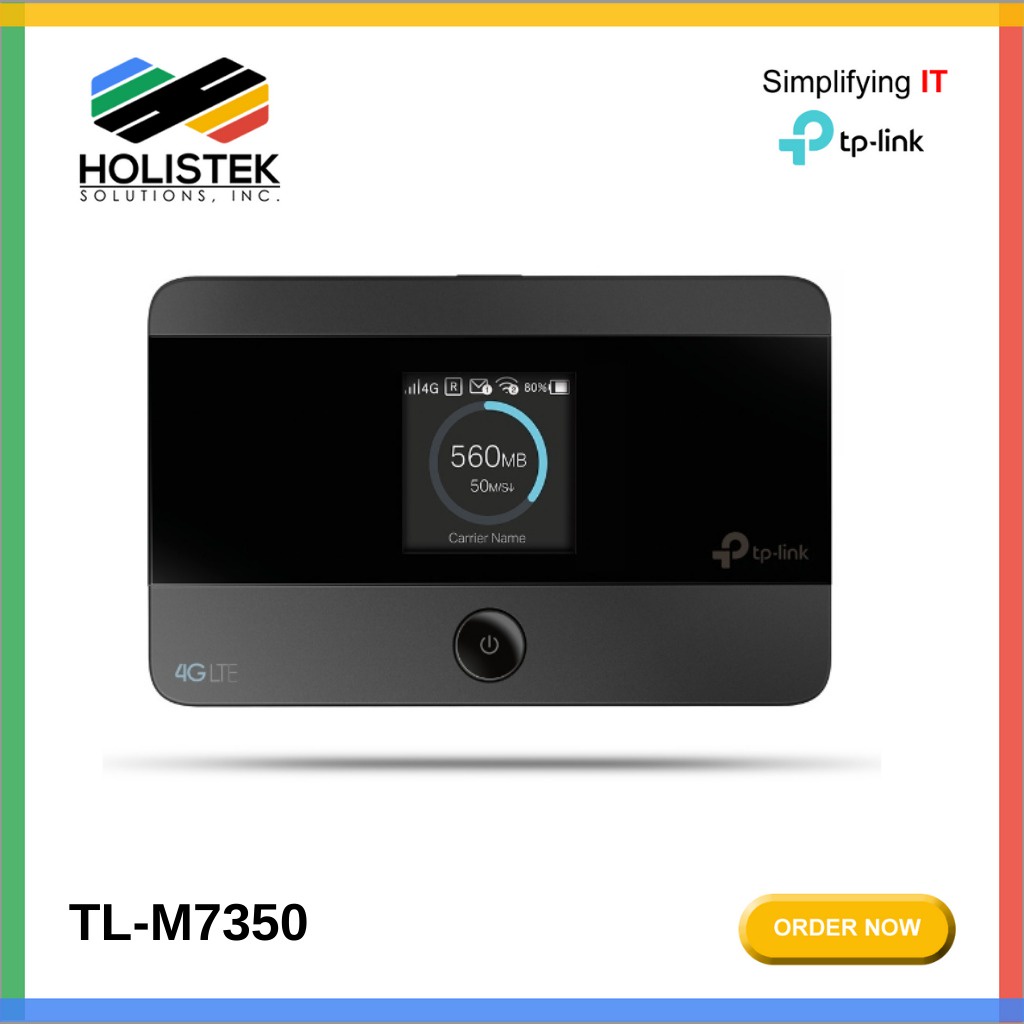 TP-Link 4G LTE Mobile Pocket Wi-Fi Router (TL-M7350) (M7350) I Holistek ...