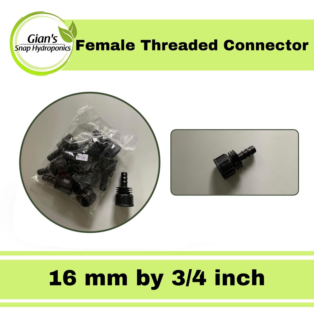 Female Threaded Connector (5 pcs per order) | Shopee Philippines