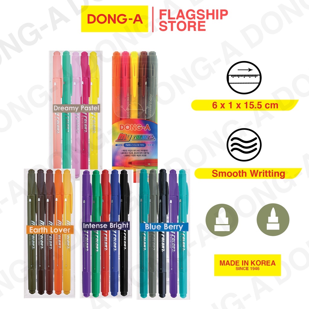 Dong-A My Color 5 color sets | Shopee Philippines