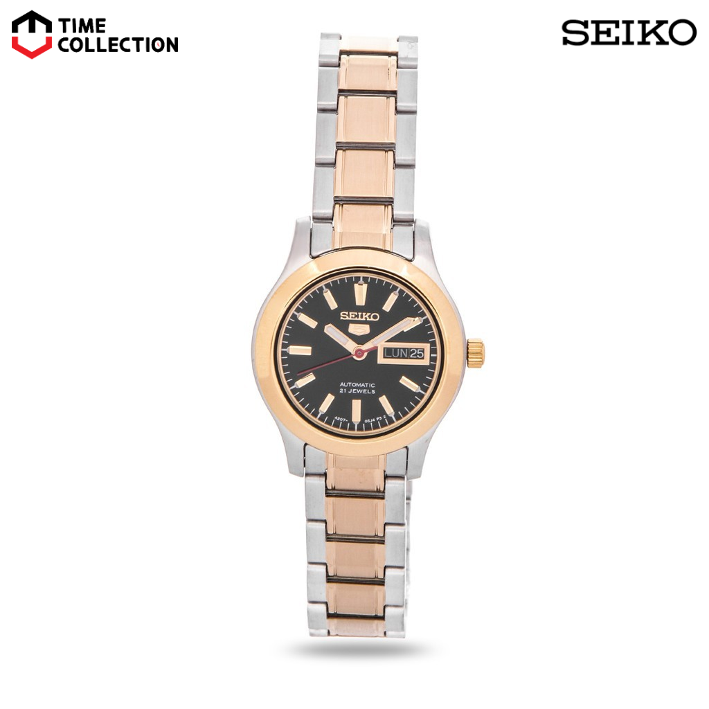 Seiko 5 Sports SYMD94K1 Automatic Stainless Steel Strap Watch For Women ...