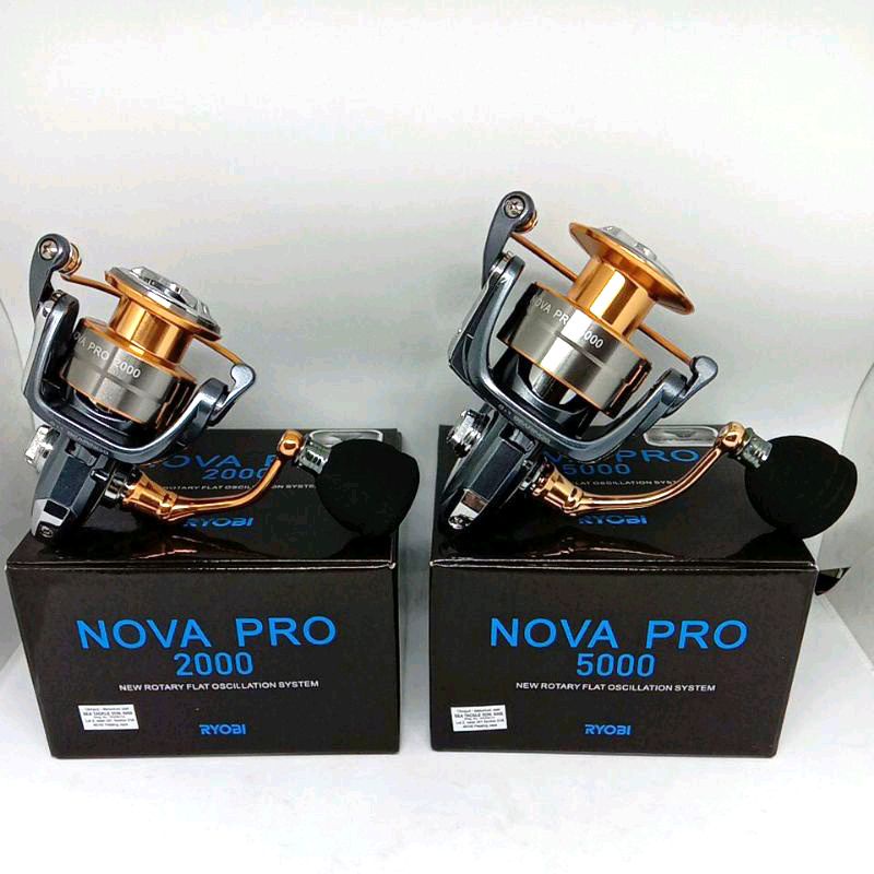 RYOBI NOVA PRO 2000 / 3000 / 4000 / 5000(SPINNING REEL) | Shopee ...