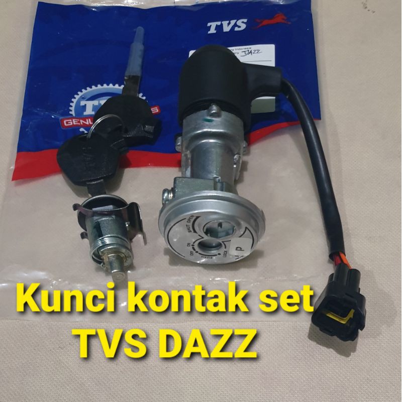Original TVS DAZZ-DAZZ FI ignition key set | Shopee Philippines