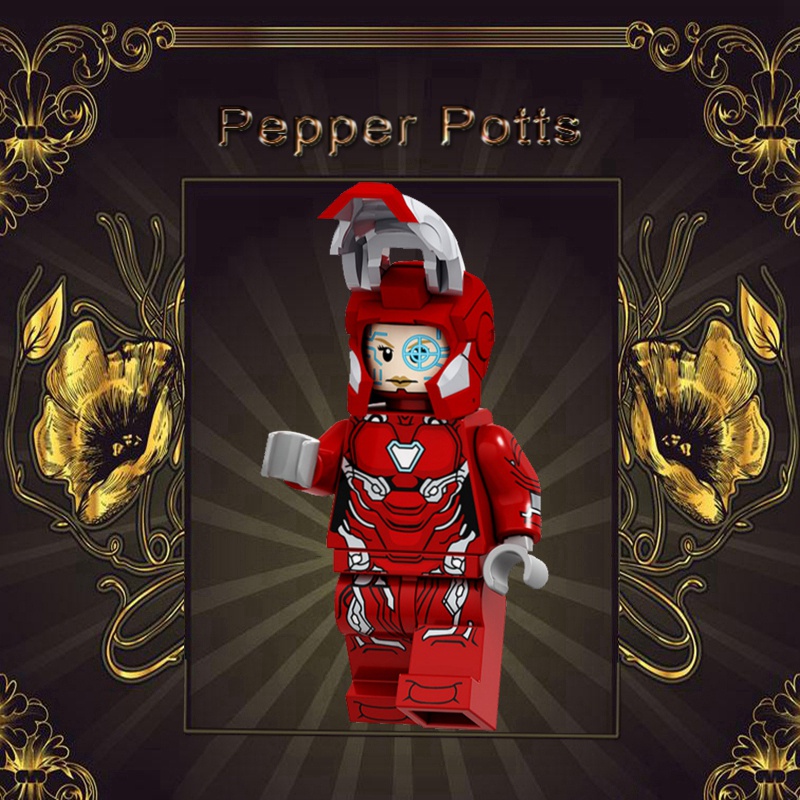 Marvel Iron Man Pepper Potts Birthday Gift Education Toys For Children ...