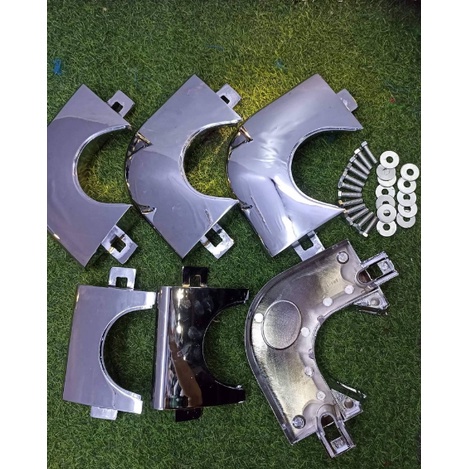 1set [6pcs] Metallic Corner Plate for Standard Billiard Table / Gamit ...