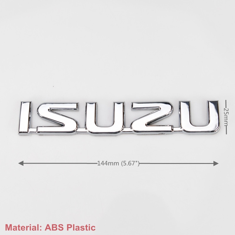 3D Car Emblem Sticker Rear Trunk & Front Grille 4X4 SPORT D-MAX Logo ...