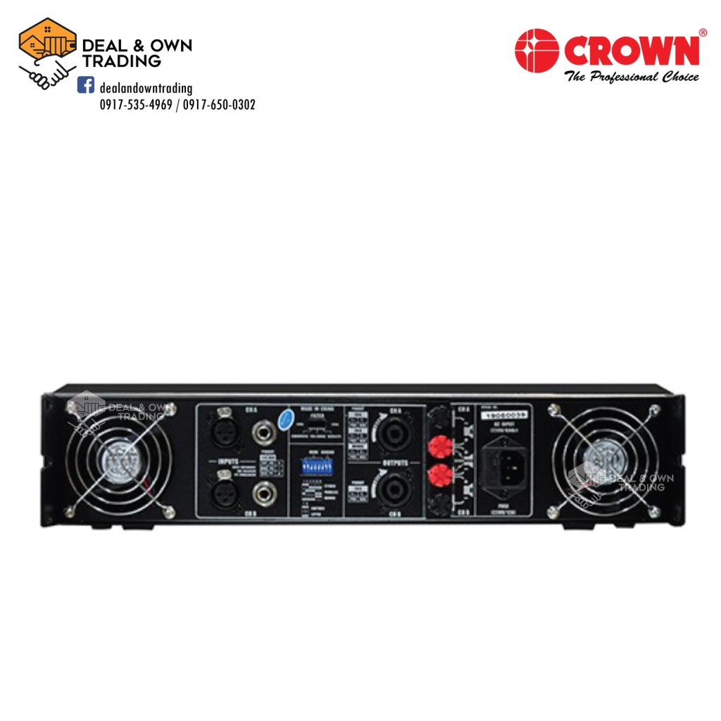 Crown CA-430 430W X 2 Digital Powered Amplifier | Shopee Philippines