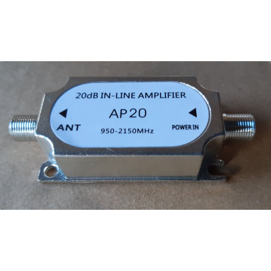 In Line Amplifier AP-20 SATV CATV Booster LNB Cignal Gsat Pinoy Satlite ...