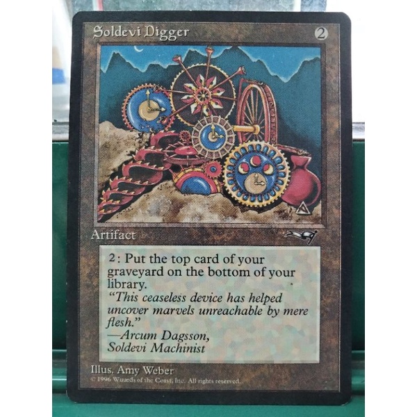 Magic: The Gathering(MTG) Card Soldevi Digger Alliances | Shopee ...