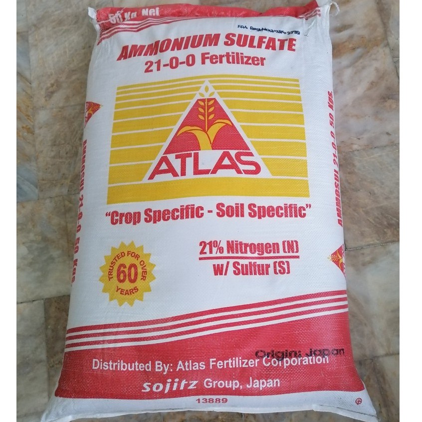 [VET SUPPORT] ATLAS Ammonium Sulfate / Pataba sa Halaman / Ammosul (NPK ...