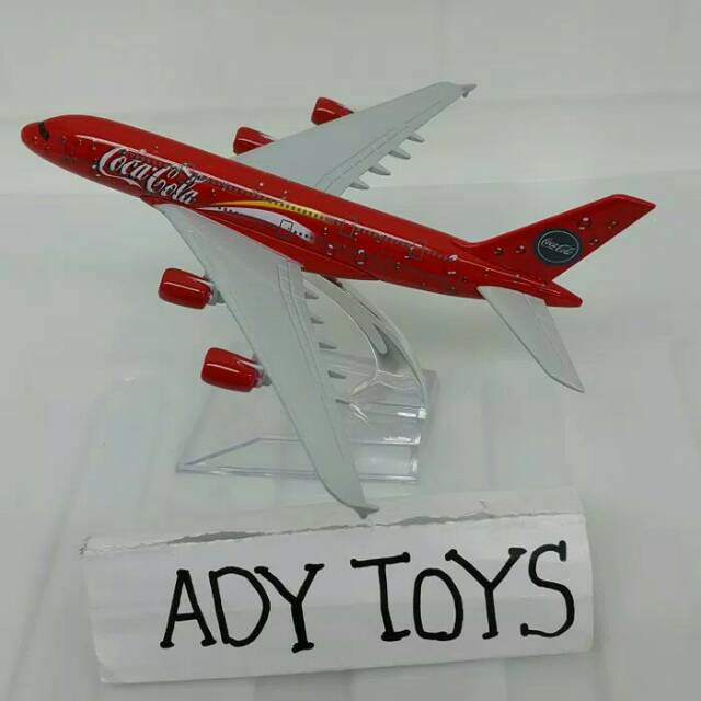 COCA-COLA Special Edition Airline Miniature Airplane Display Diecast ...