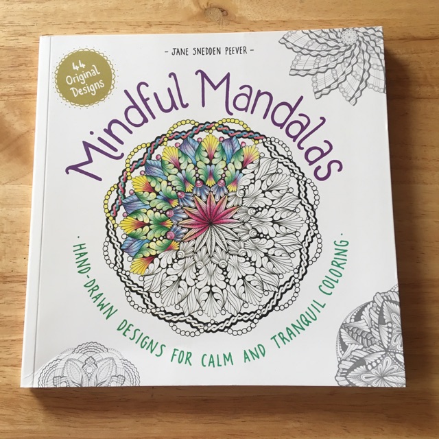Mindful Mandalas (coloring book) | Shopee Philippines