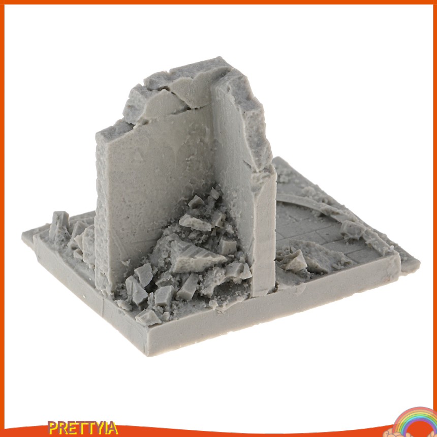 [ 1/35 Resin City Wall Ruins Miniature Model Layout Unpainted | Shopee ...