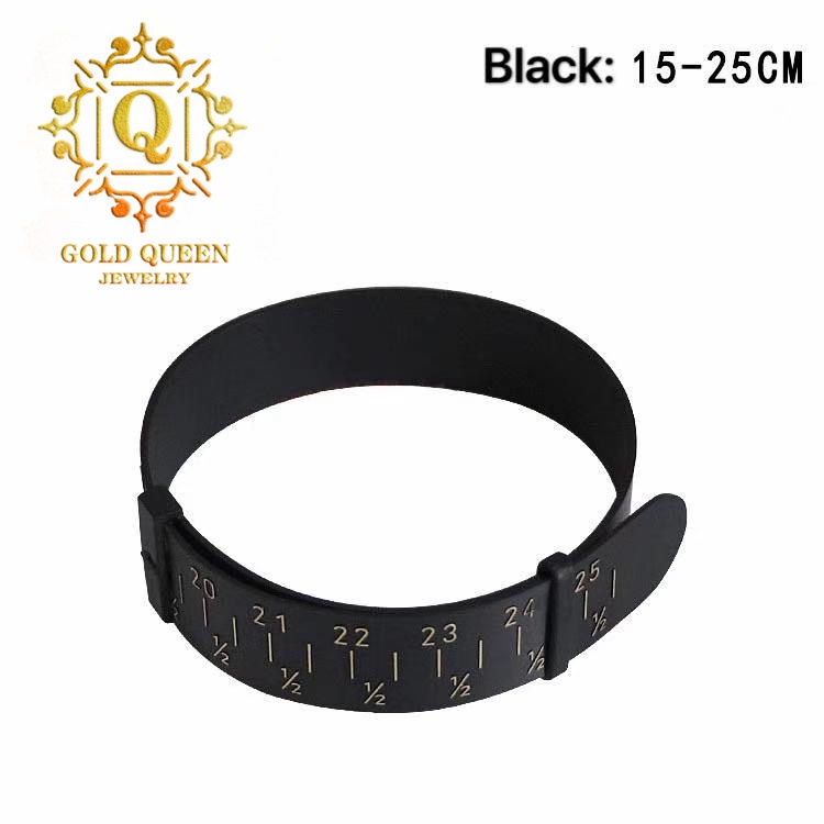 GOLD QUEEN Plastic Bracelet Bangle Gauge Sizer Jewelry Measure Wrist ...