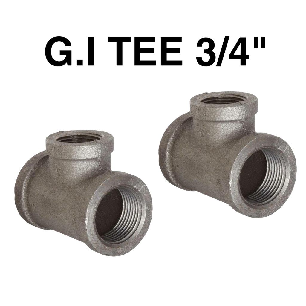 GI PIPE FITTINGS GALVANIZED 1/2 FOR PLUMBING WORKS | Shopee Philippines