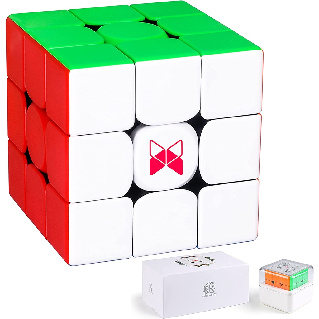 Qiyi X Man Tornado V3 M Cube 3x3 Magnetic Stickerless Speed Cube Qy ...