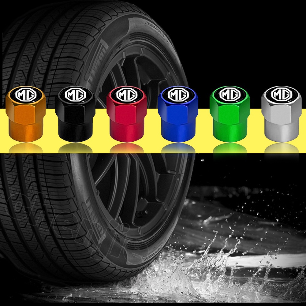 High quality with car logo 4pcs/set wheel tire valve cap / tyre valve ...