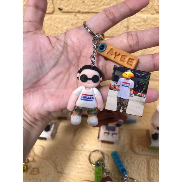 personalized chibi keychains | Shopee Philippines