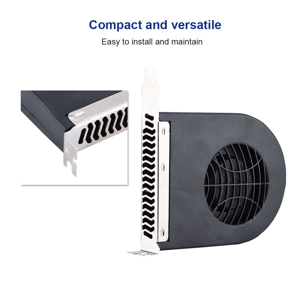 [READY STOCK] Mini System PCI Slot Blower CPU Case DC Cooling Fan New ...