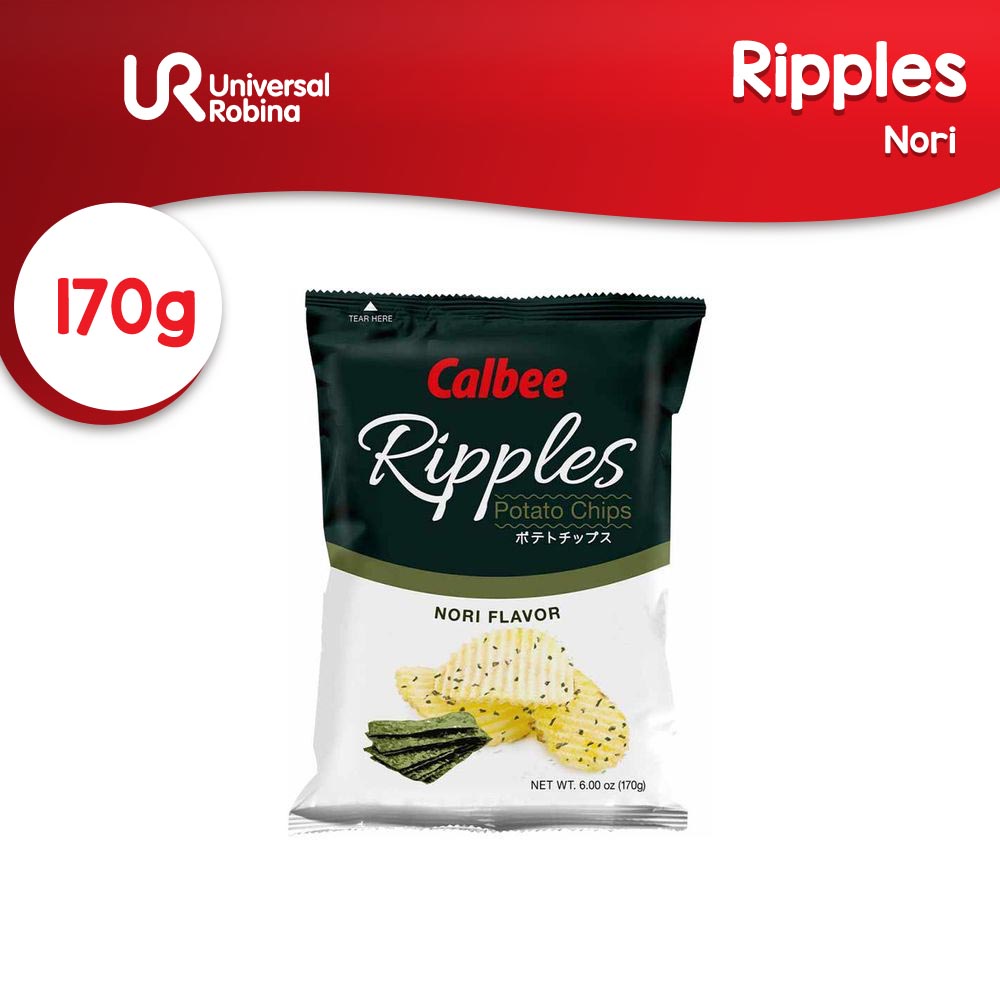 Calbee Ripples Potato Chips Nori (170g) | Shopee Philippines