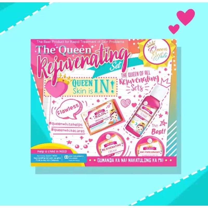 The Queen Rejuvenating Set by Queen White | Shopee Philippines
