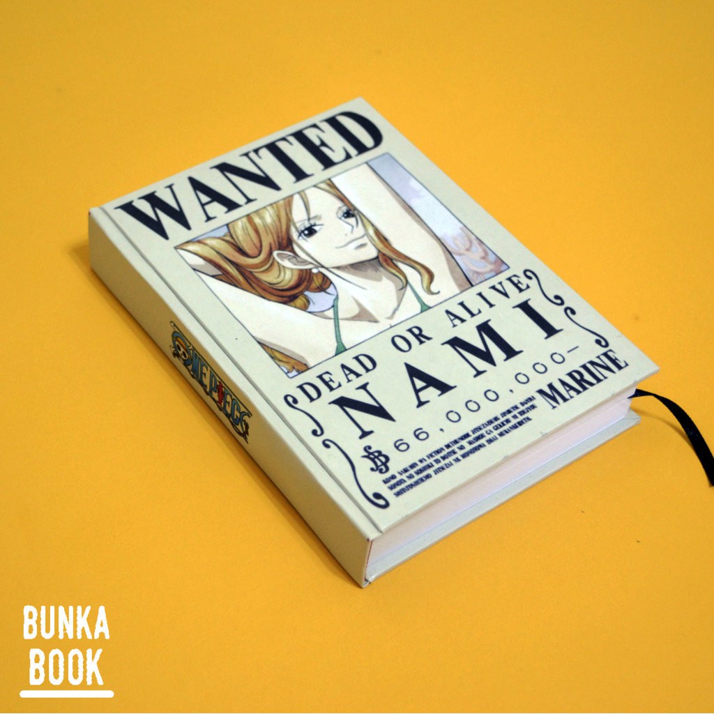 Anime One Piece Wanted Nami Pocket Book | Shopee Philippines