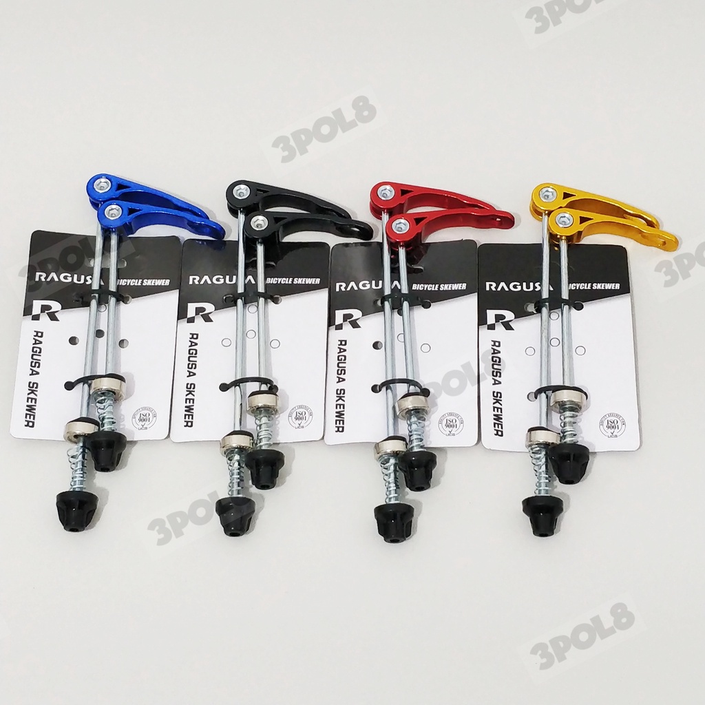 Ragusa MTB Quick Release Skewer Set Lightweight Alloy Axle for Mountain ...