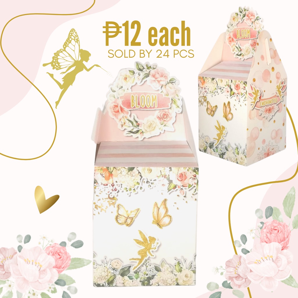 FP1403 (24PCS) Fairy Butterfly Enchanted Forest Tinkerbell Loot Box ...