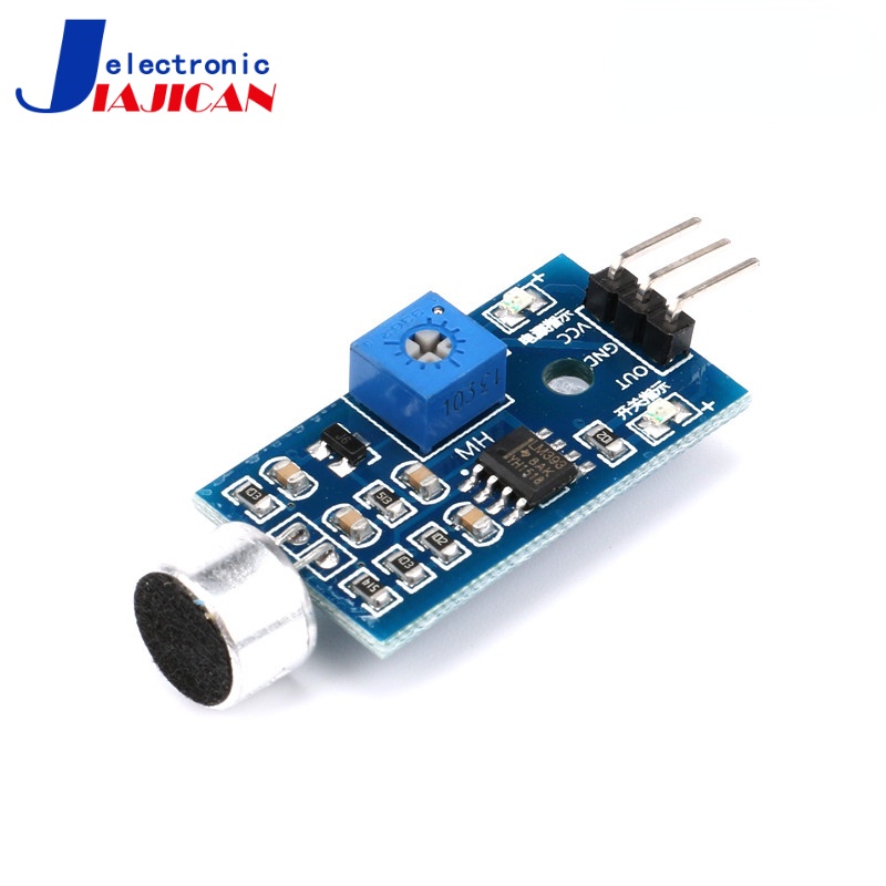 Sound Sensor Module Detection Voice Whistle Switch With Microphone ...