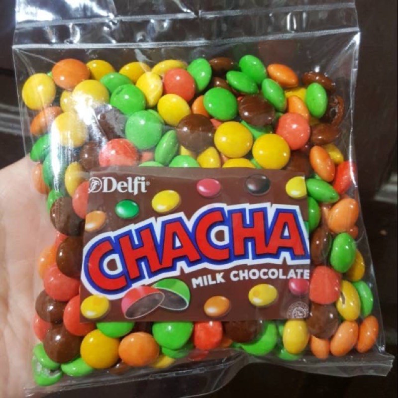 Delfi Chacha Chocolate Beans 300gr Kiloan Bandung / Snack Kiloan ...