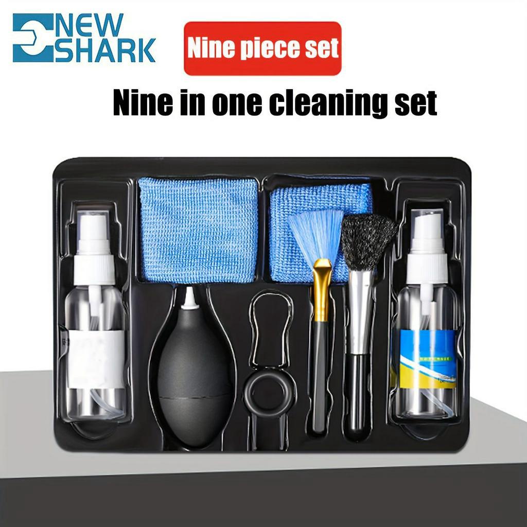 Comprehensive 9pcs Laptop Cleaning Kit - Effective Keyboard & Screen ...