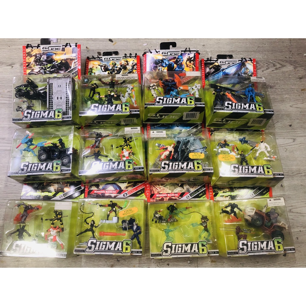 Hasbro G.I. Joe Sigma 6 2 Inch Action Figure Mission Series | Shopee ...