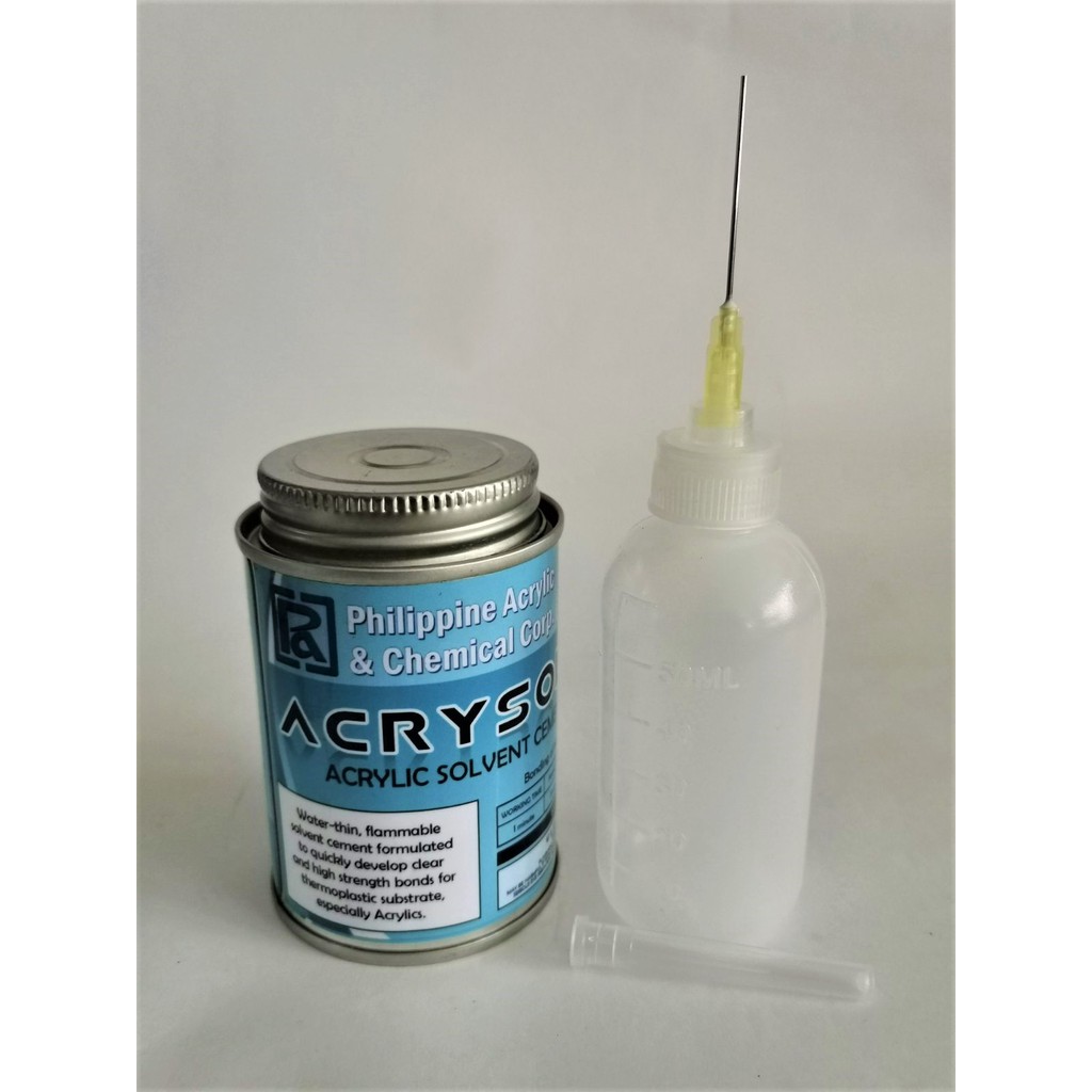 Acrysolv Acrylic Solvent Cement Glue | Shopee Philippines