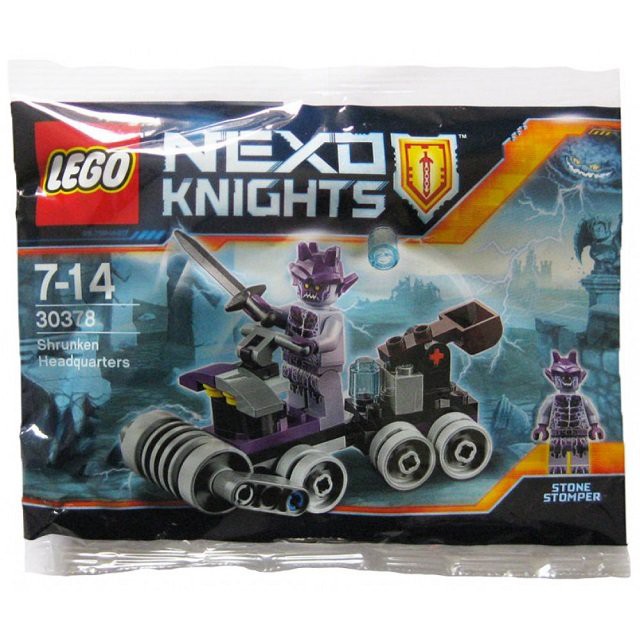 Shrunken Headquarters LEGO Nexo Knights Polybag (30378) | Shopee ...