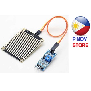 Rain Sensor FC37 YL-83 Arduino water level or droplets sensing Analog and Digital output FC-37 ...