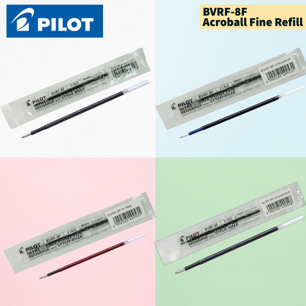 Pilot Acroball 4 Multipen Refill | BVRF-8F | Multi Pen | Pilot Pen ...
