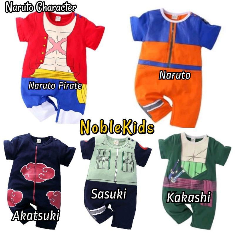 Naruto Character Costume For Baby(NarutoPirate,Naruto,Akatsuki,sasuki ...