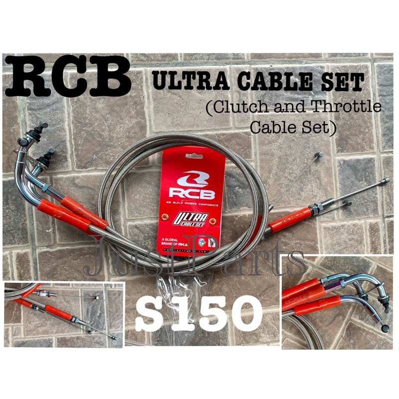 RCB ULTRA CABLE SET (Clutch and Throttle Cable Set) SNIPER 150 v1/v2 ...