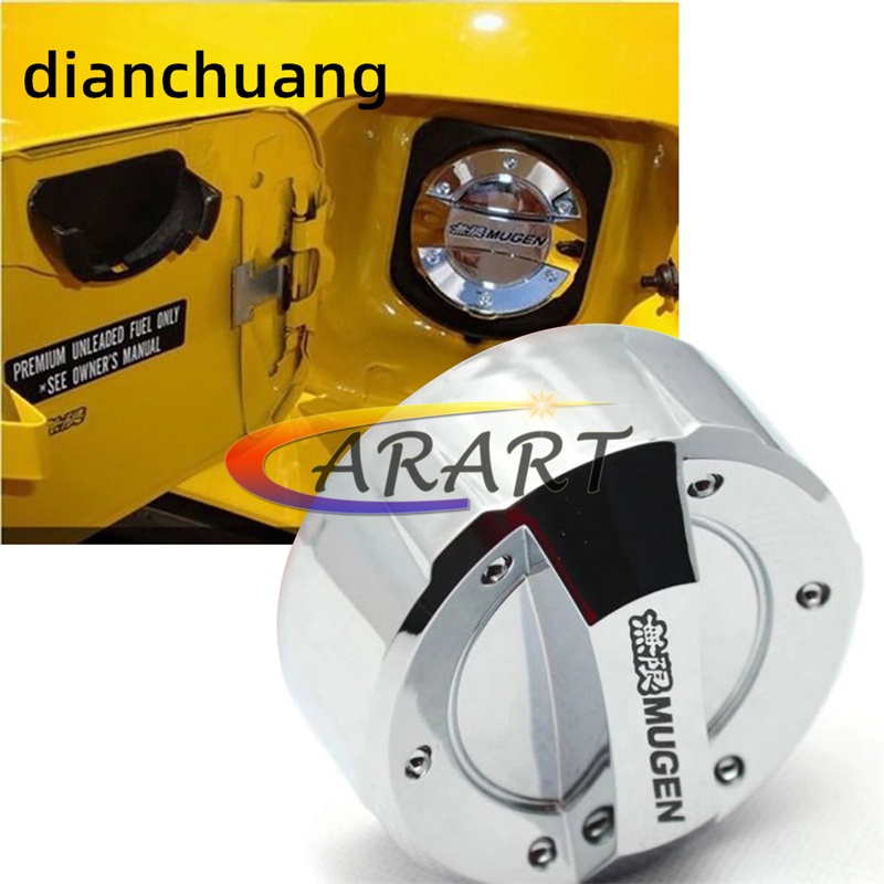 MUGEN Decorate Car Fuel Tank Cap Gas Oil Cap Cover Oil Filler ...