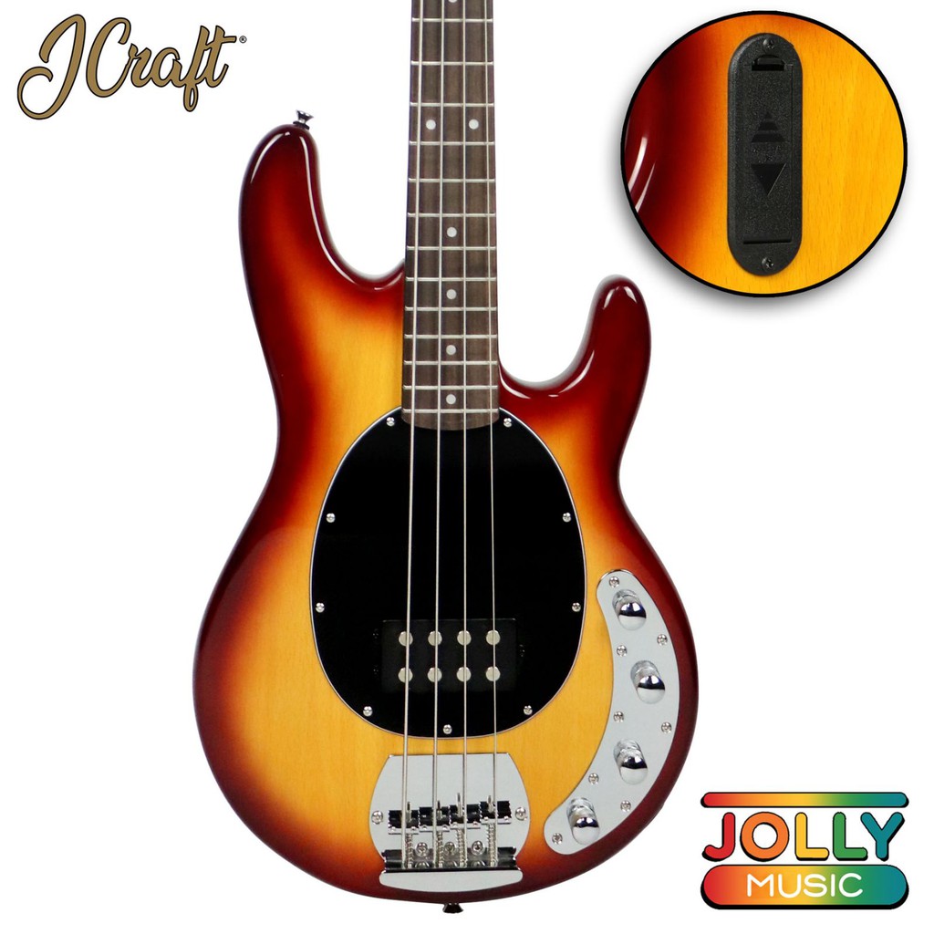 JCraft R-2 Active 4-String Electric Bass Guitar | Shopee Philippines