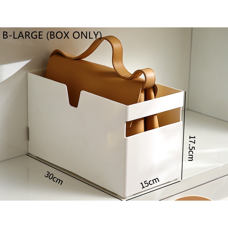 Handbag Storage Organizer Closet Storage System for Zipper Tote Bag ...