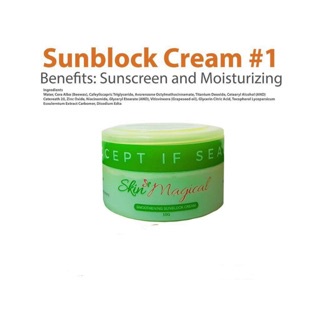 Skin Magical Smoothening Sunblock Cream No. 1 or 3 (10g or 20g ...
