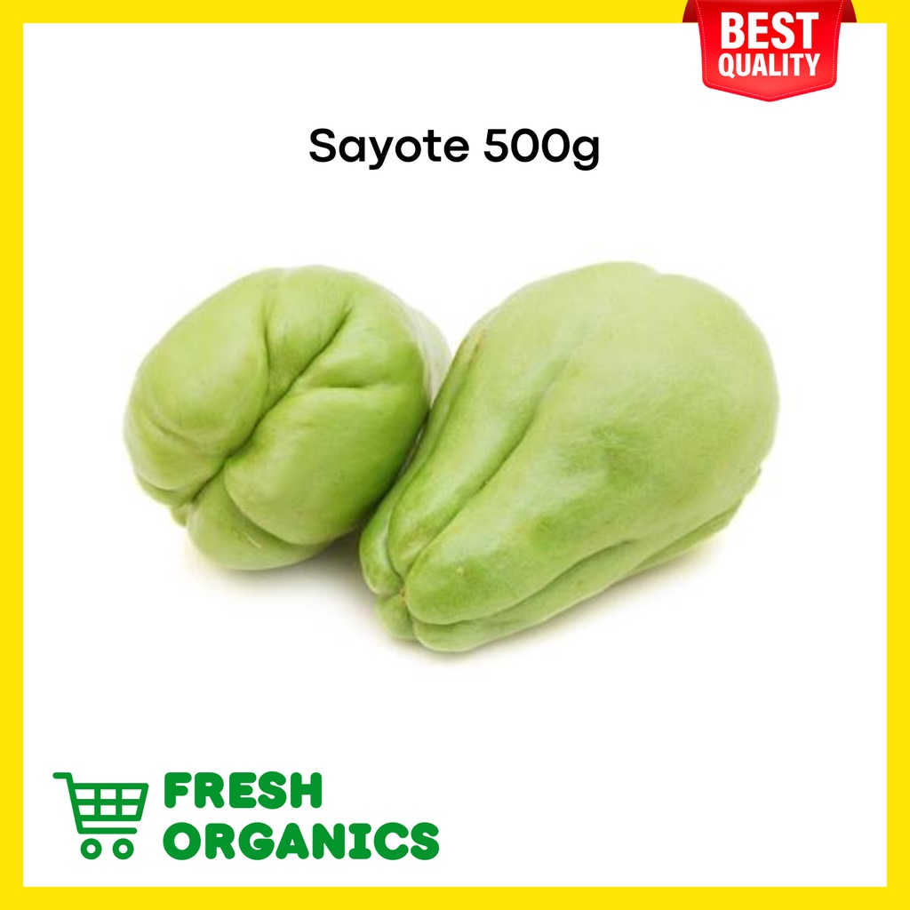 FRESH ORGANICS Sayote Vegetable 500g | Shopee Philippines