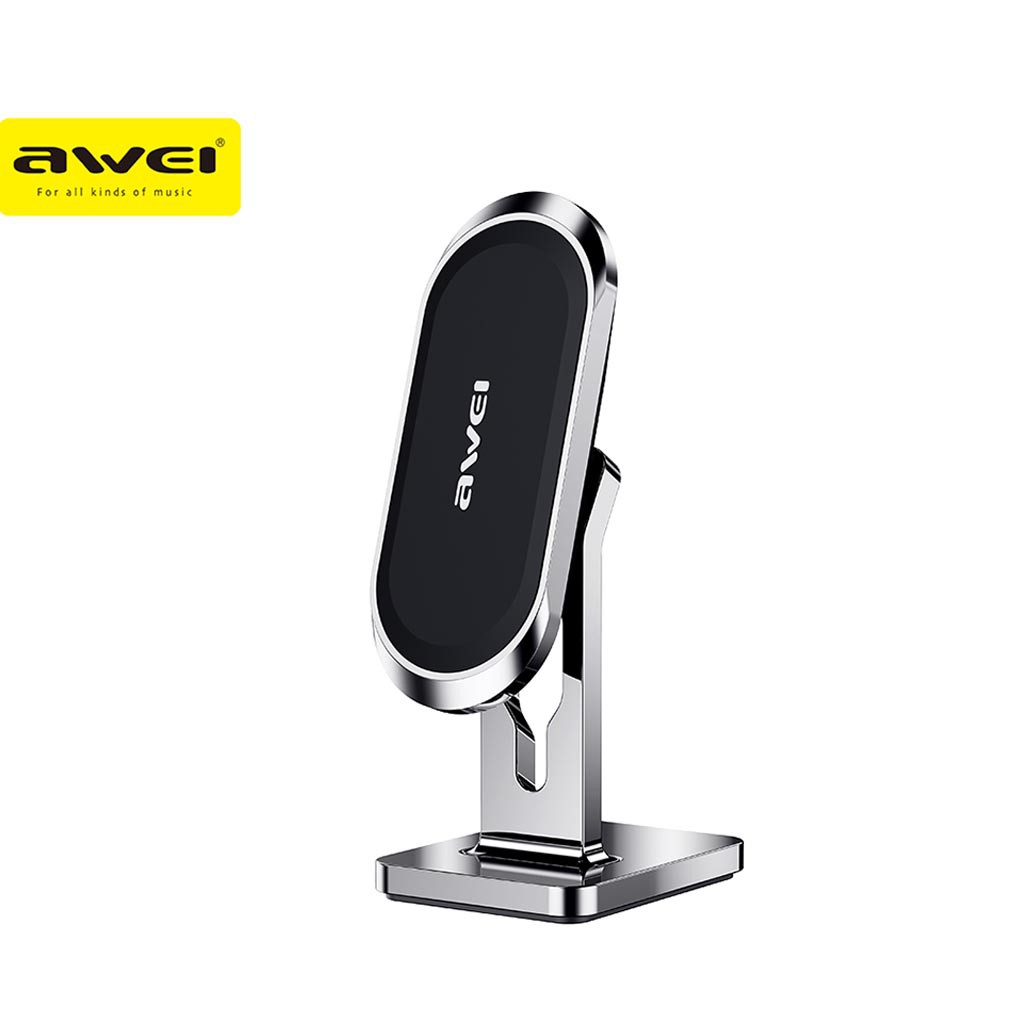 Awei X19 Car Mount Holders Portable Universal Magnetic Metal Mini Stand ...