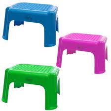 (Sunnyware) 9503 Mini Laundry Stool | Stool | Plastic Chair Blue Red ...