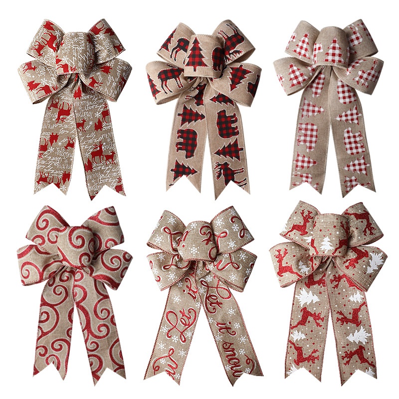 Christmas Decorative Bow 32*21/24*19cm Christmas Tree Decoration New ...