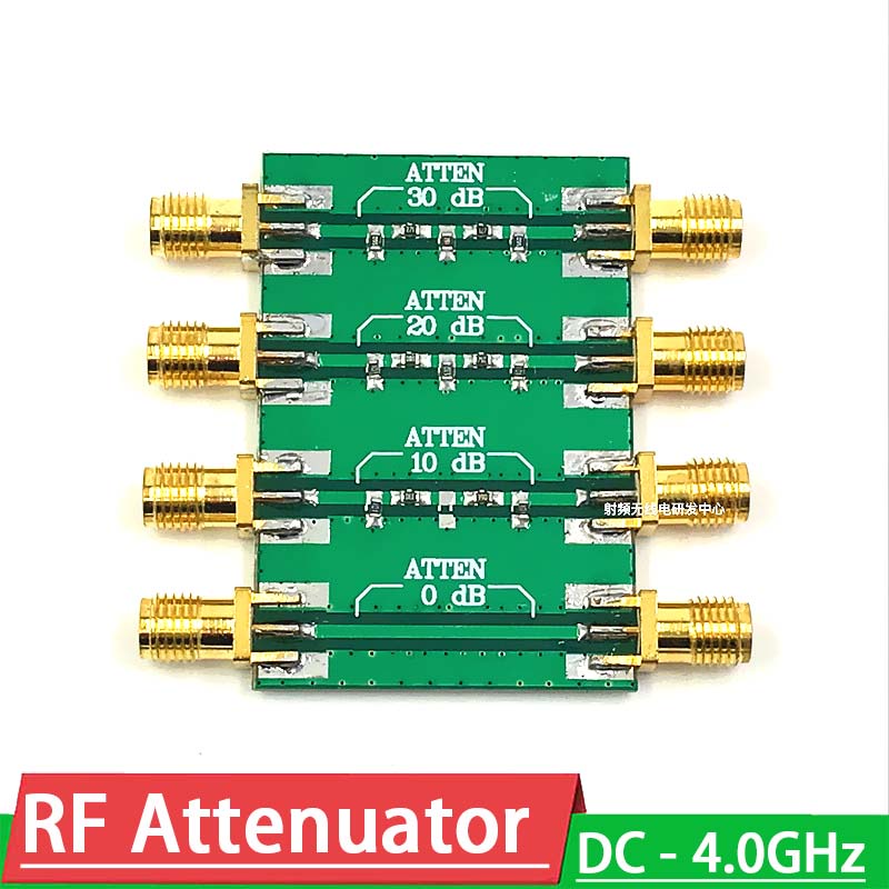 DC-4.0GHz RF attenuator 0DB 10DB 20DB 30DB NWT Series Frequency Sweep ...