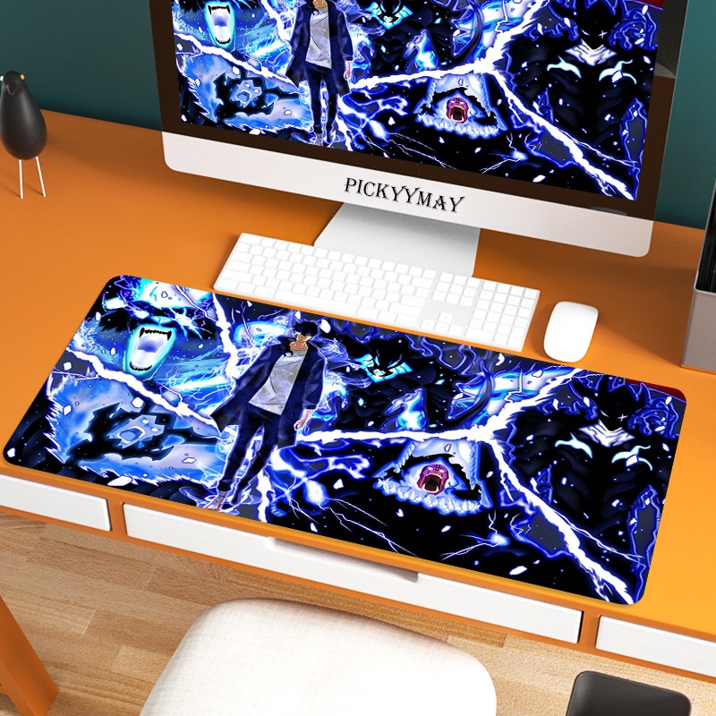 Gaming Computer Mouse Pad Large Solo Leveling Mouse Mat Big Desk Mat ...