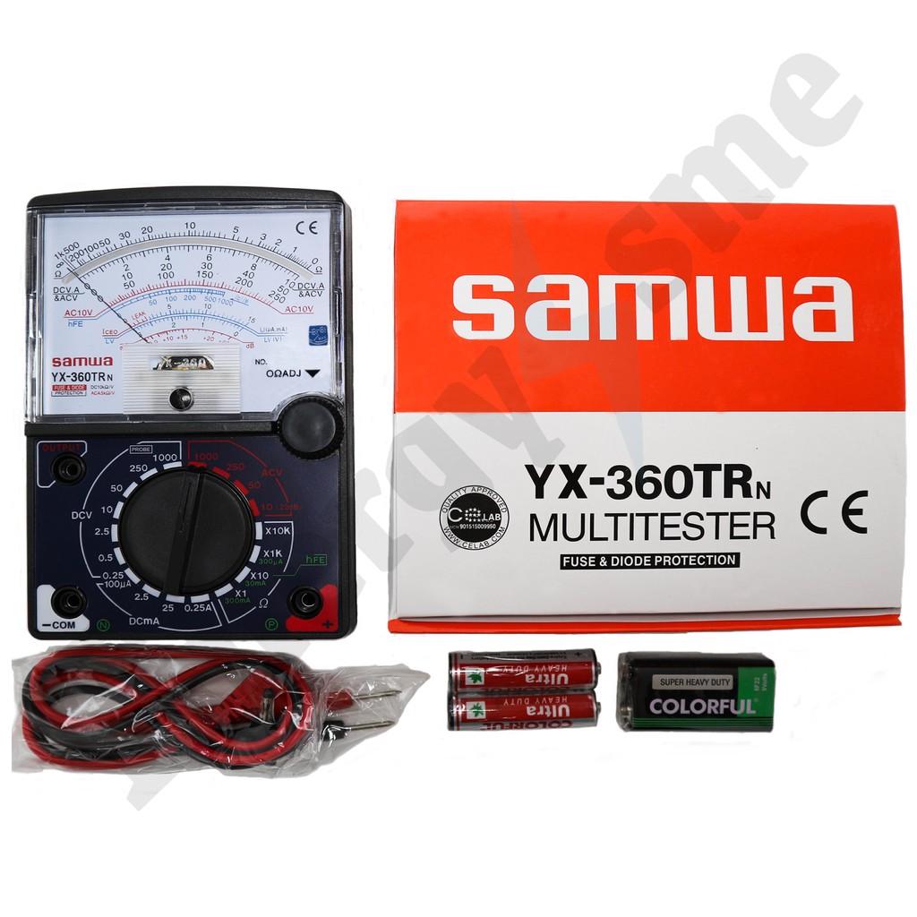 Multitester 360 YX-360TRN SANWA/SAMWA | Shopee Philippines