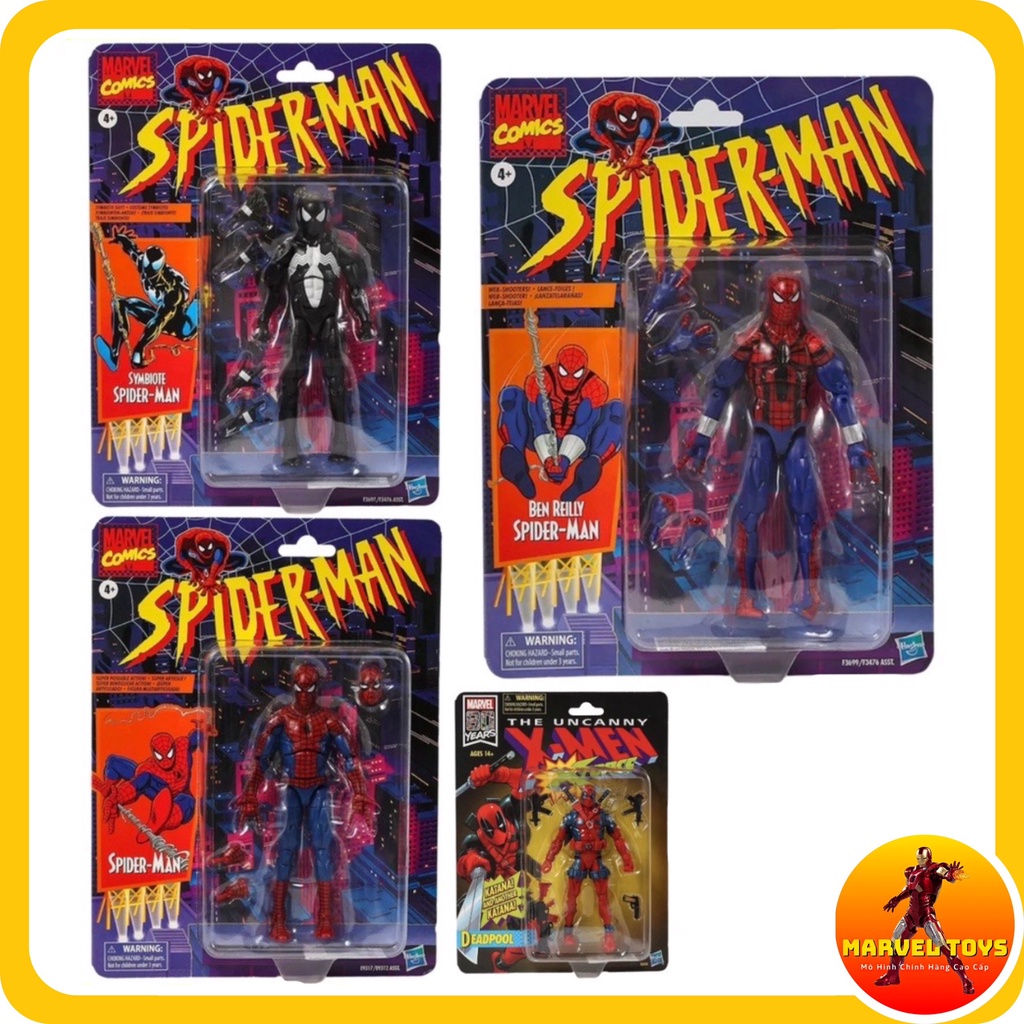 Spider Man & Deadpool Marvel Spider Man Model With Motion Joint (BL ...