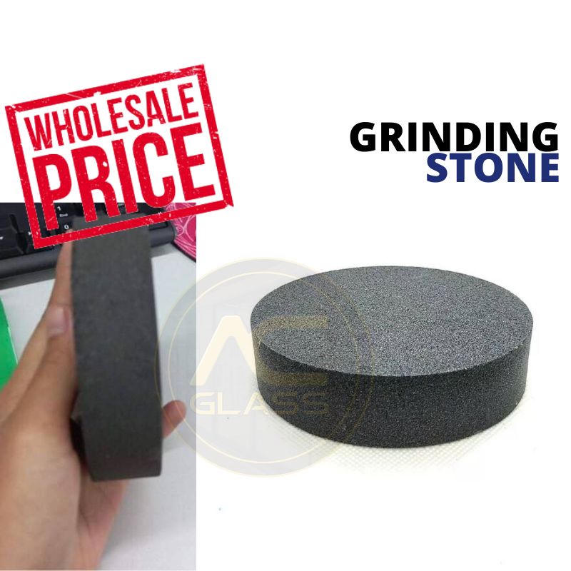 AC GLASS: GRINDING STONE (Panghasa Bato- Makapal) | Shopee Philippines